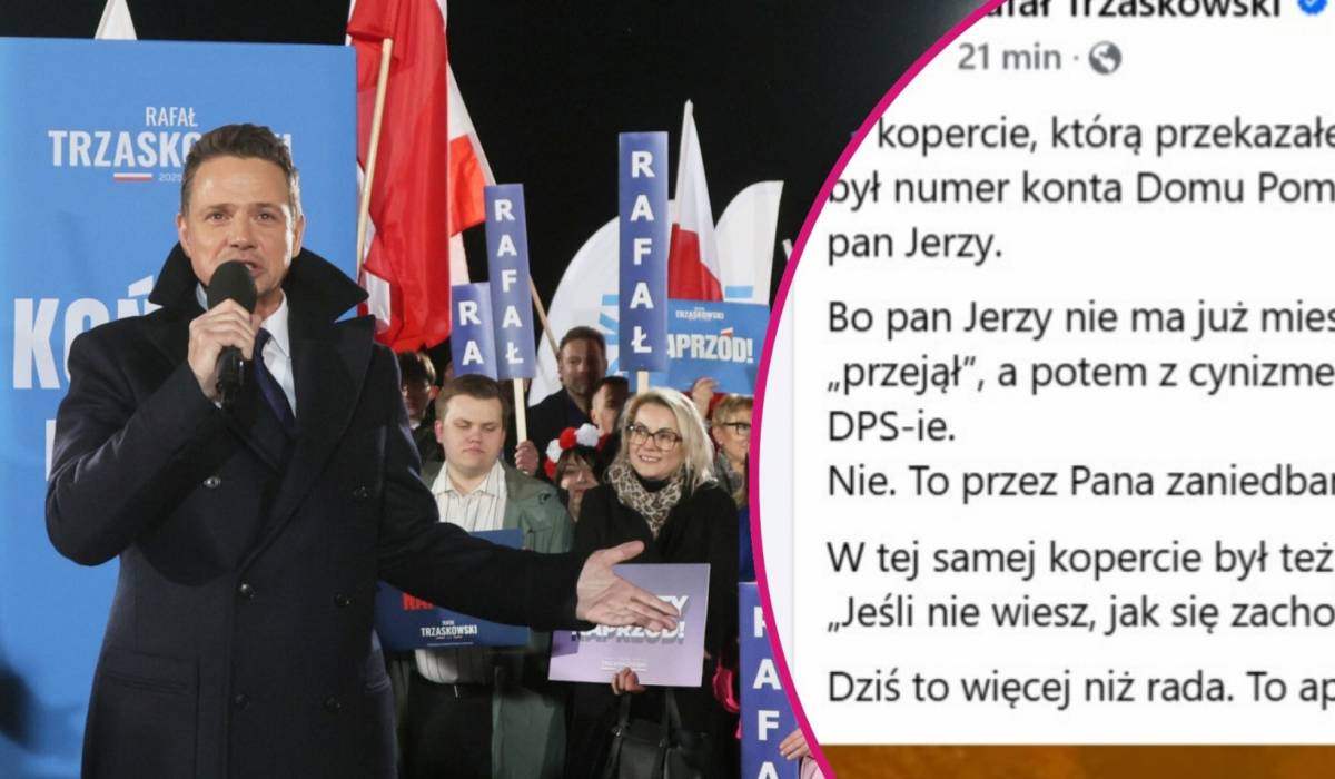 Trzaskowski ujawnia. To było w kopercie do Nawrockiego! - Hot News - MAXX News | RMF MAXX
